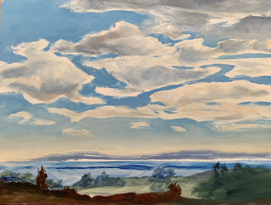 Clearing Sky - California Missions Trail